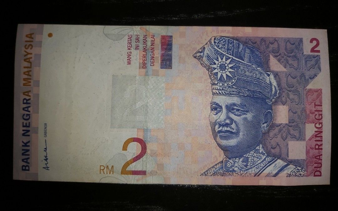 Ali Side signature Malaysia two ringgit, Hobbies & Toys, Memorabilia ...