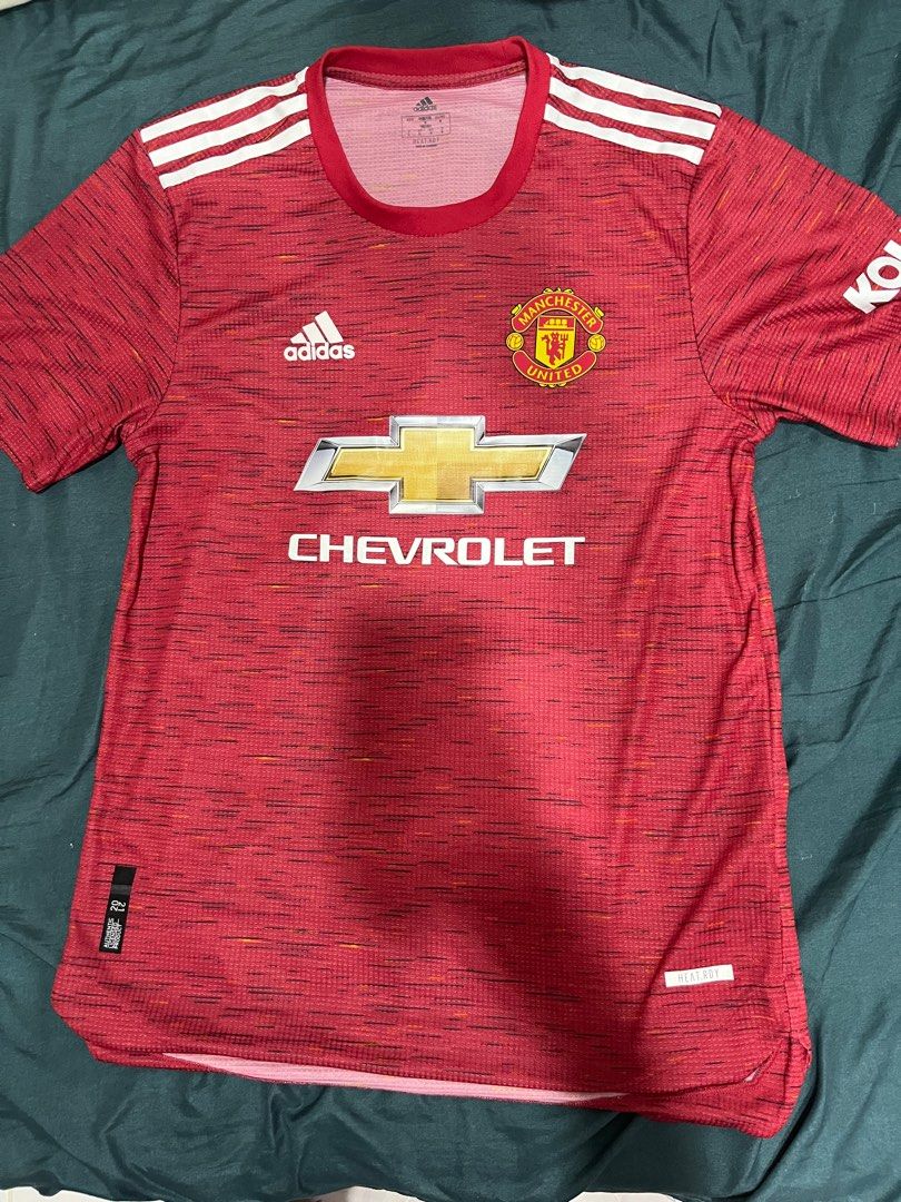 Manchester United 20/21 Authentic Player issue, Men's Fashion ...