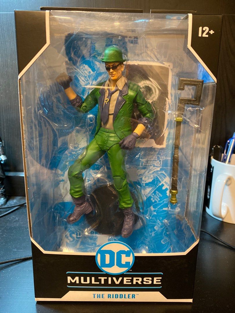 McFarlane Riddler (Batman: Arkham City) DC Multiverse figure, 興趣及遊戲, 玩具 ...