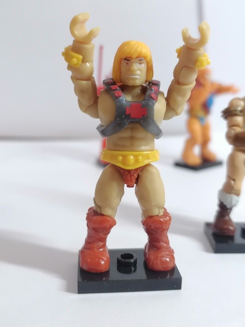 Mega Construx 2020 Masters of the Universe Heroes: He-Man VS Beast Man ...