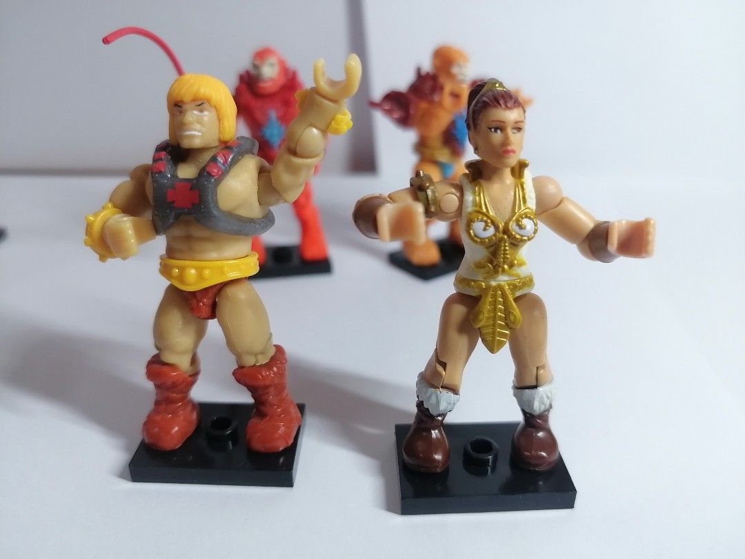 Mega Construx 2020 Masters of the Universe Heroes: He-Man VS Beast Man ...