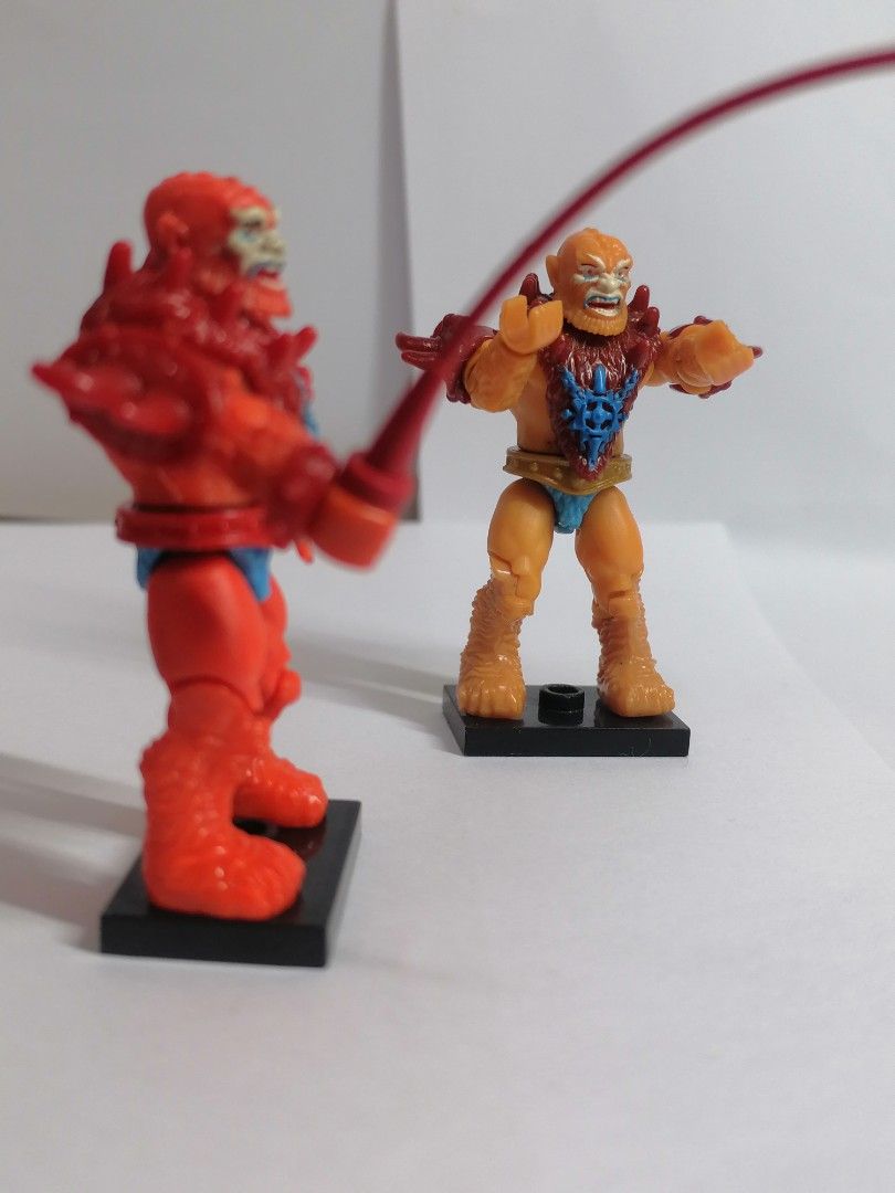 Mega Construx 2020 Masters of the Universe Heroes: He-Man VS Beast Man ...
