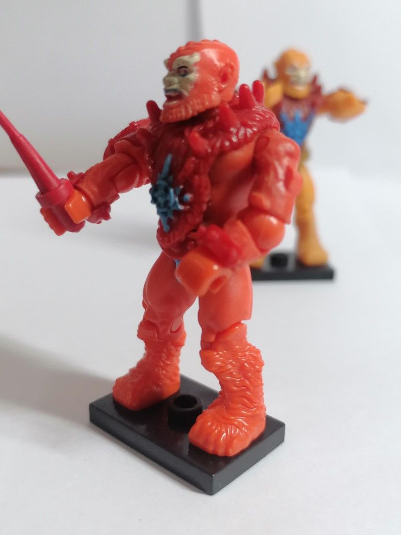 Mega Construx 2020 Masters of the Universe Heroes: He-Man VS Beast Man ...