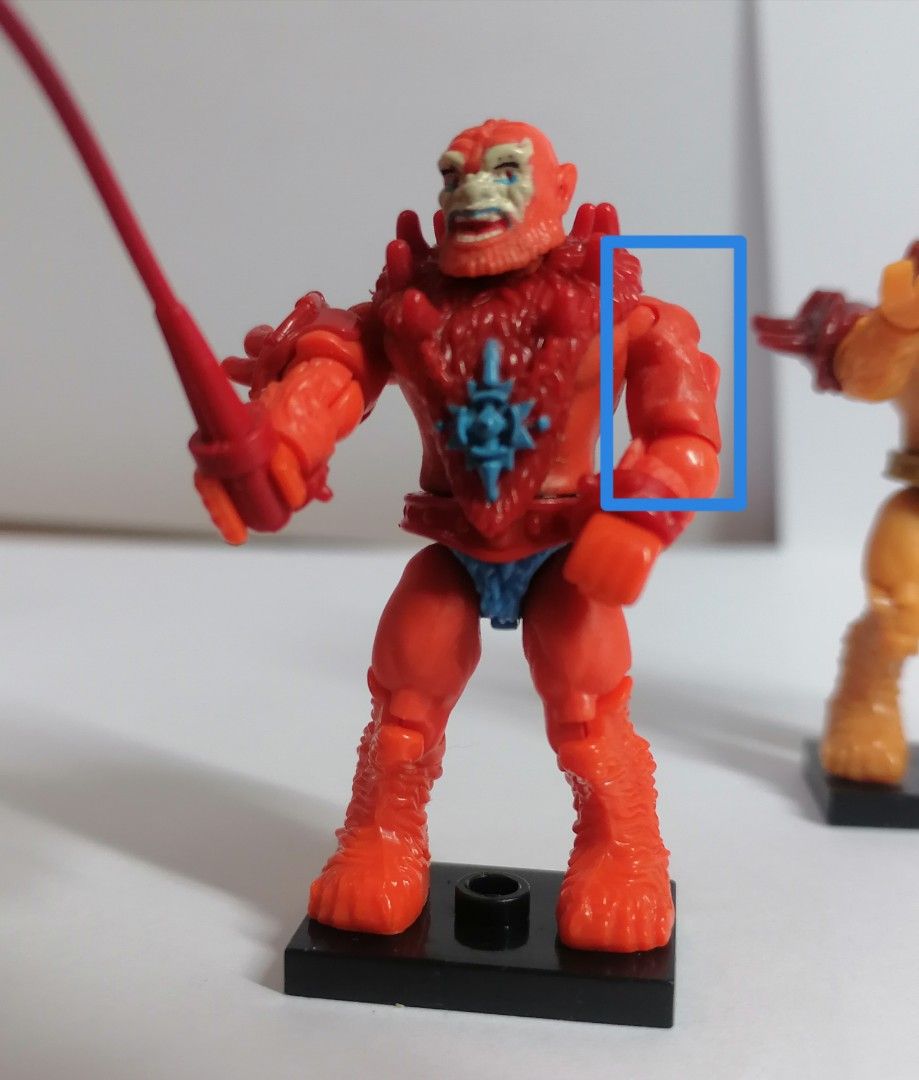 Mega Construx 2020 Masters of the Universe Heroes: He-Man VS Beast Man ...