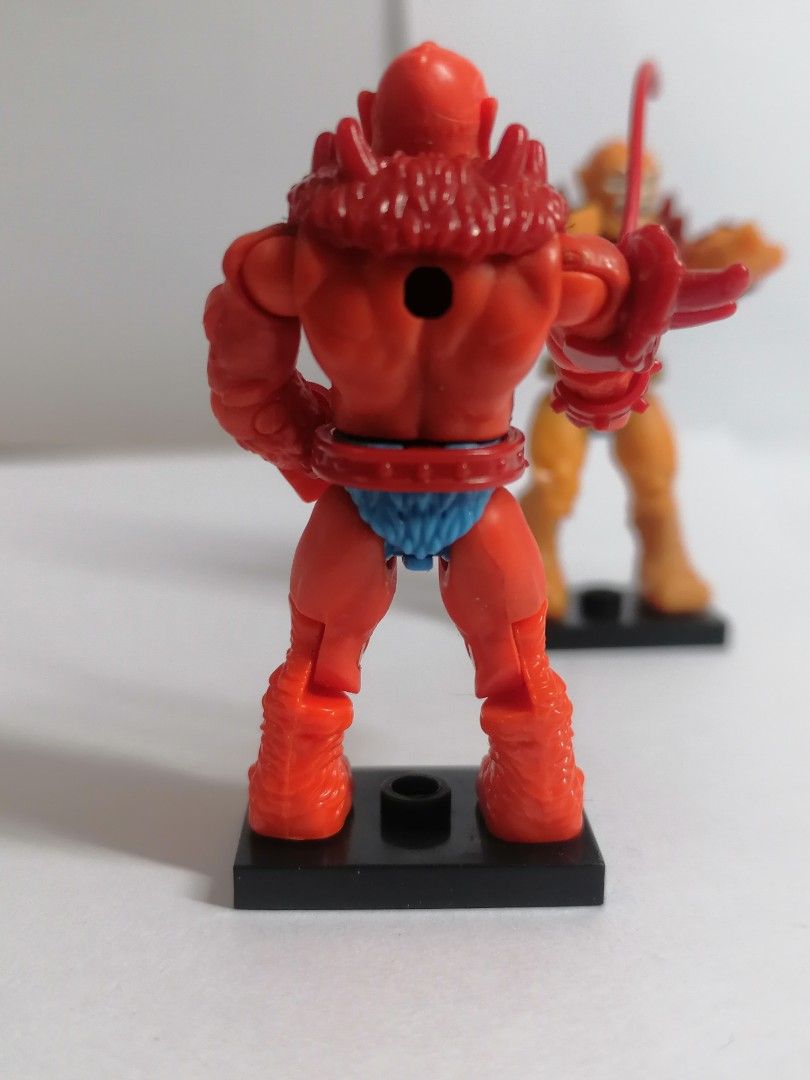 Mega Construx 2020 Masters of the Universe Heroes: He-Man VS Beast Man ...
