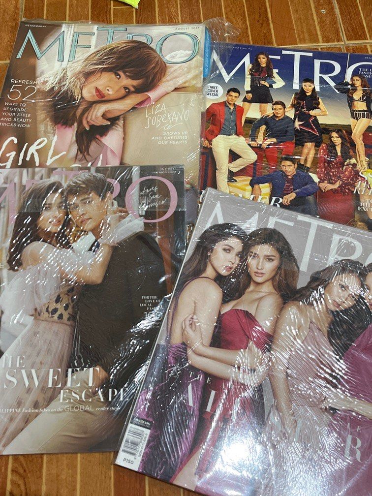 Metro Magazines, Hobbies & Toys, Books & Magazines, Magazines on Carousell