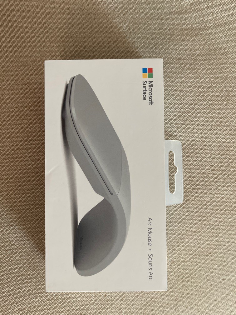 Microsoft Souris Arc Mouse Grey, Computers & Tech, Parts & Accessories ...