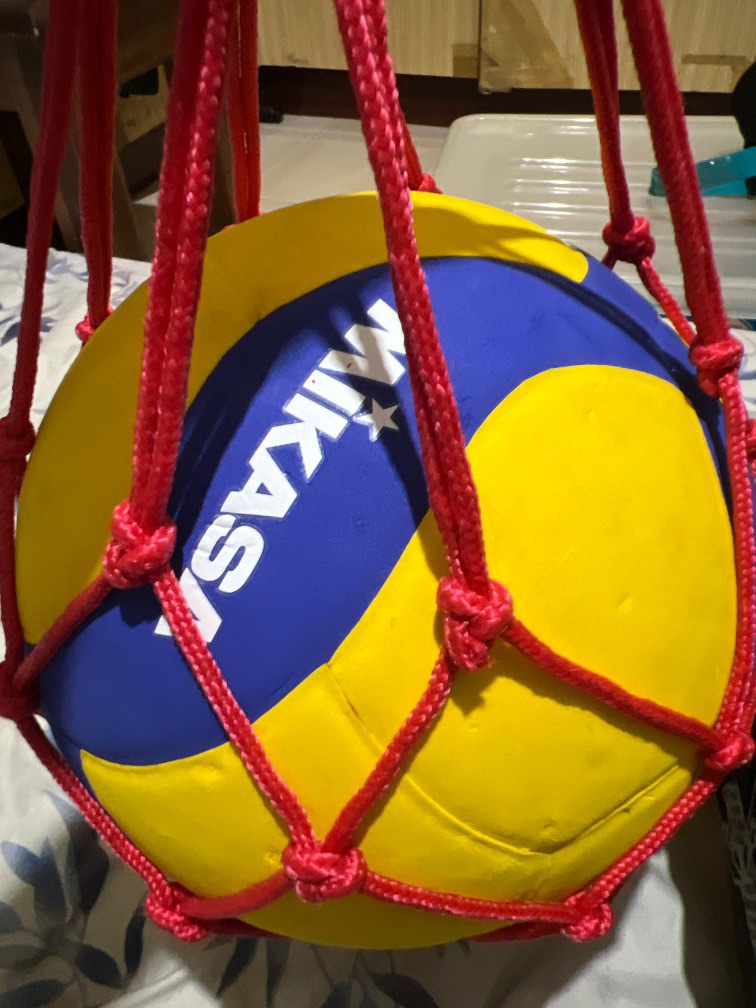 Mikasa Volleyball with Net, Needle with Portable Pump Needle, Sports ...