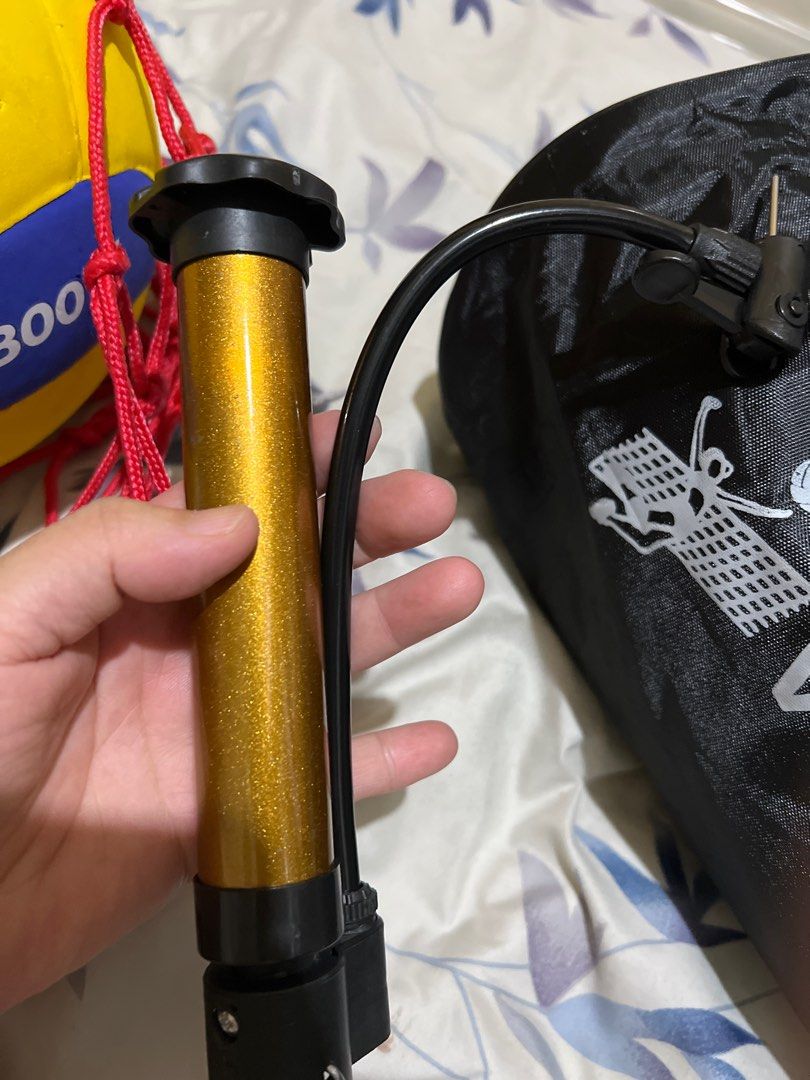 Mikasa Volleyball with Net, Needle with Portable Pump Needle, Sports ...