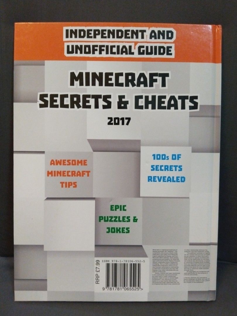 Minecraft Secrets & Cheats H/C, Hobbies & Toys, Books & Magazines ...