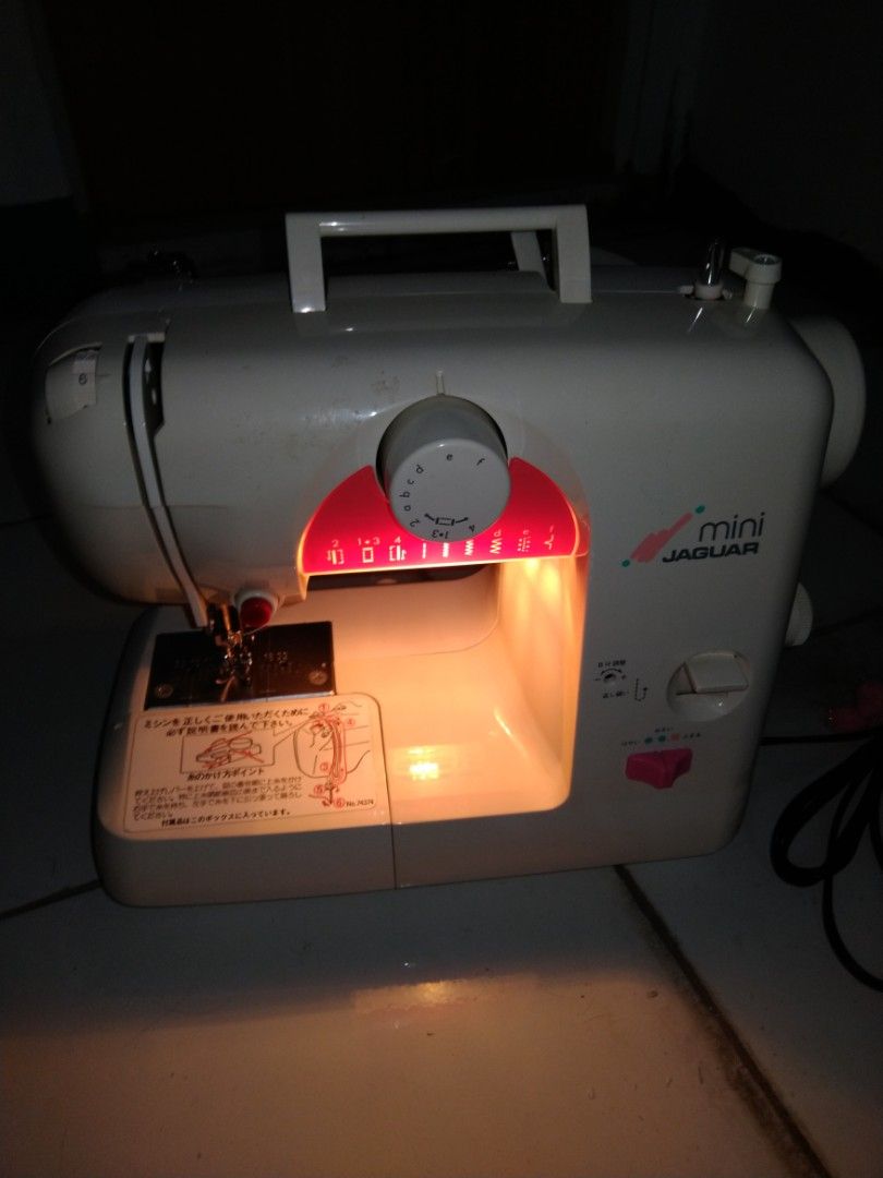 Mini Jaguar Heavy Duty Portable Sewing Machine - From Japan, TV & Home ...