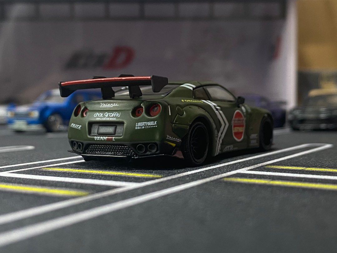 MiniGT LB-Works Nissan R35 Zero Fighter HK Exclusive Wing Ver. 1 ...