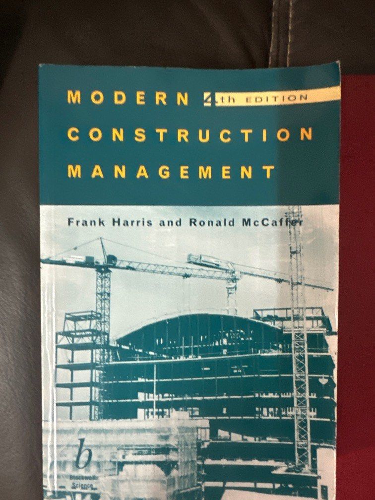 Modern construction management, 興趣及遊戲, 書本 & 文具, 教科書 - Carousell