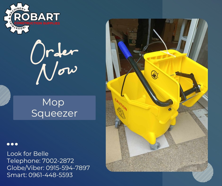 Mop Squeezer, Commercial & Industrial, Construction Tools & Equipment ...