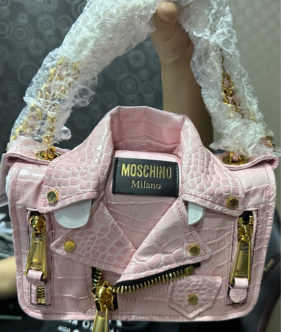 Moschino Biker Bag, Luxury, Bags & Wallets on Carousell