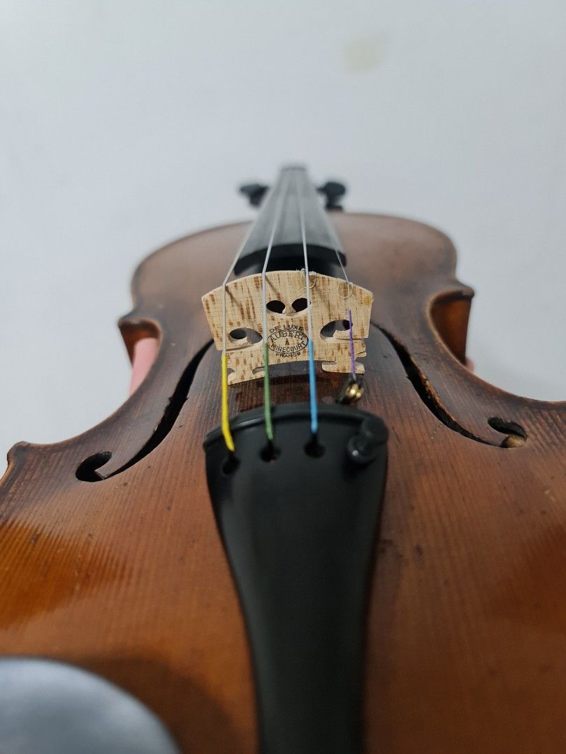 Old German violin labeled M. NEUNER & HORNSTEINER violin, Hobbies ...