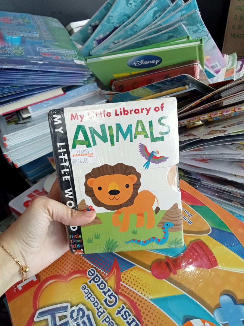 My Little Library Animals, Hobbies & Toys, Books & Magazines, Children ...