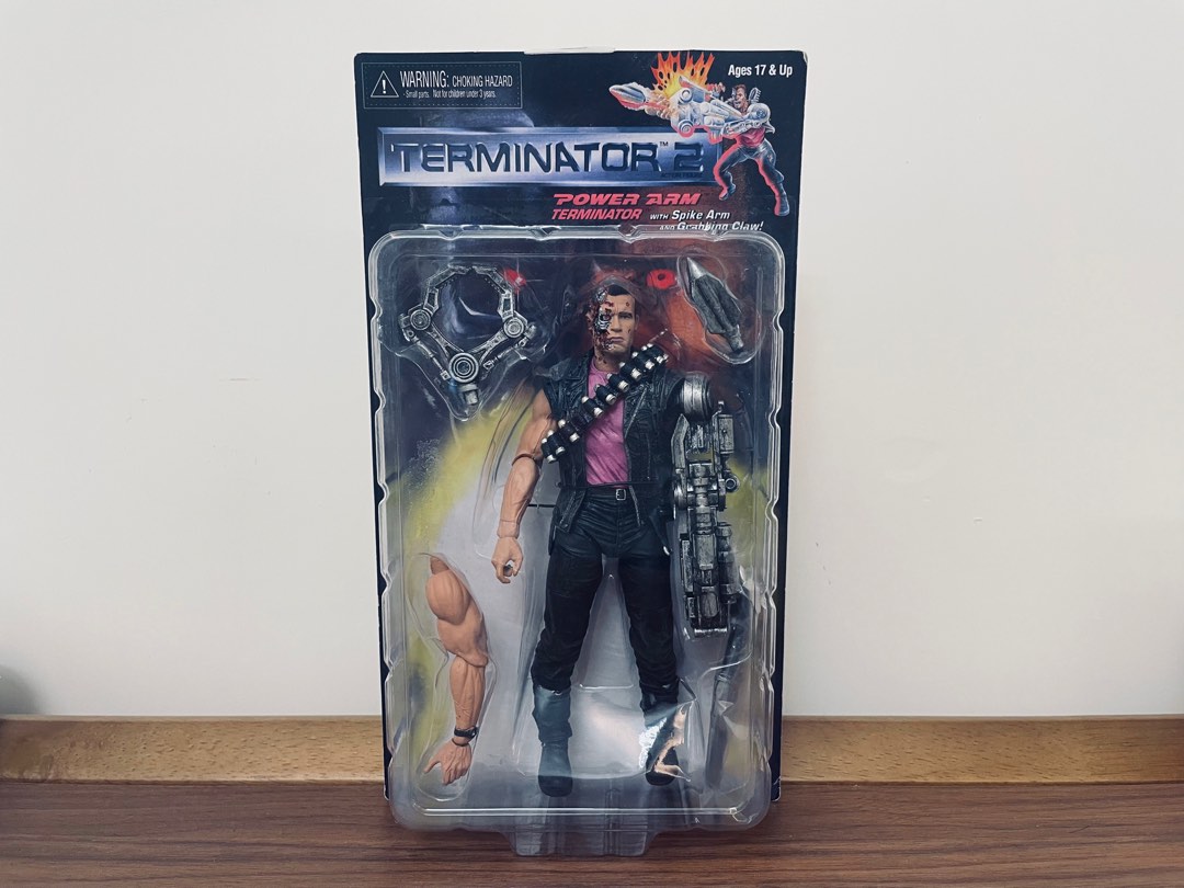 Neca Terminator 2: Judgment Day Power Arm Terminator T-800 T-1000 6 ...