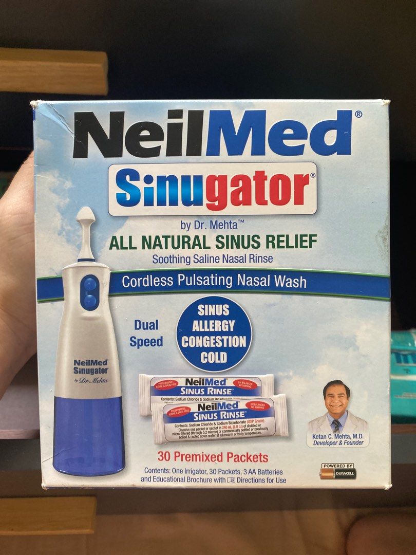 NeilMed Sinugator, Beauty & Personal Care, Sanitisers & Disinfectants ...