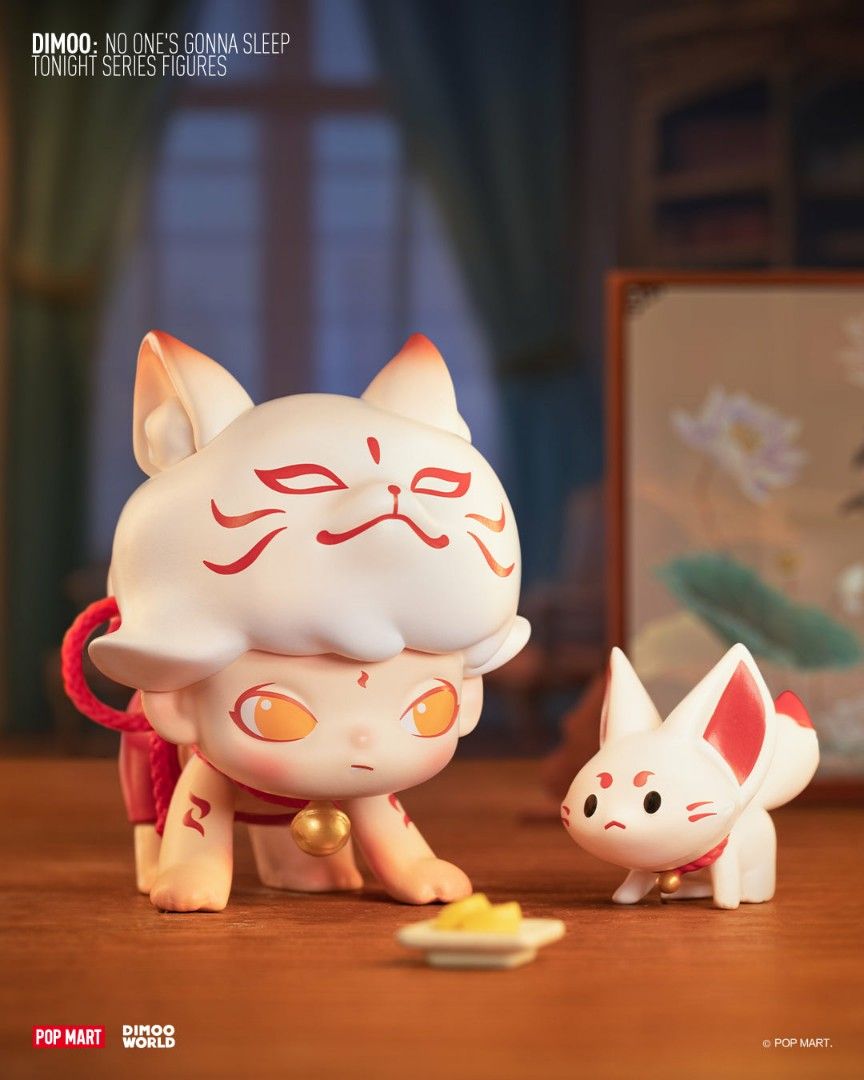 [NEW! POPMART] POPMART DIMOO NO ONE'S GONNA SLEEP TONIGHT SERIES FULL ...