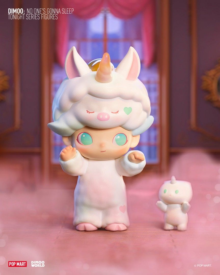 [NEW! POPMART] POPMART DIMOO NO ONE'S GONNA SLEEP TONIGHT SERIES FULL ...