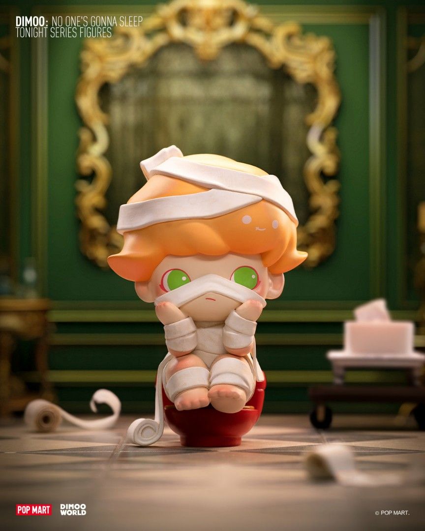 [NEW! POPMART] POPMART DIMOO NO ONE'S GONNA SLEEP TONIGHT SERIES FULL ...
