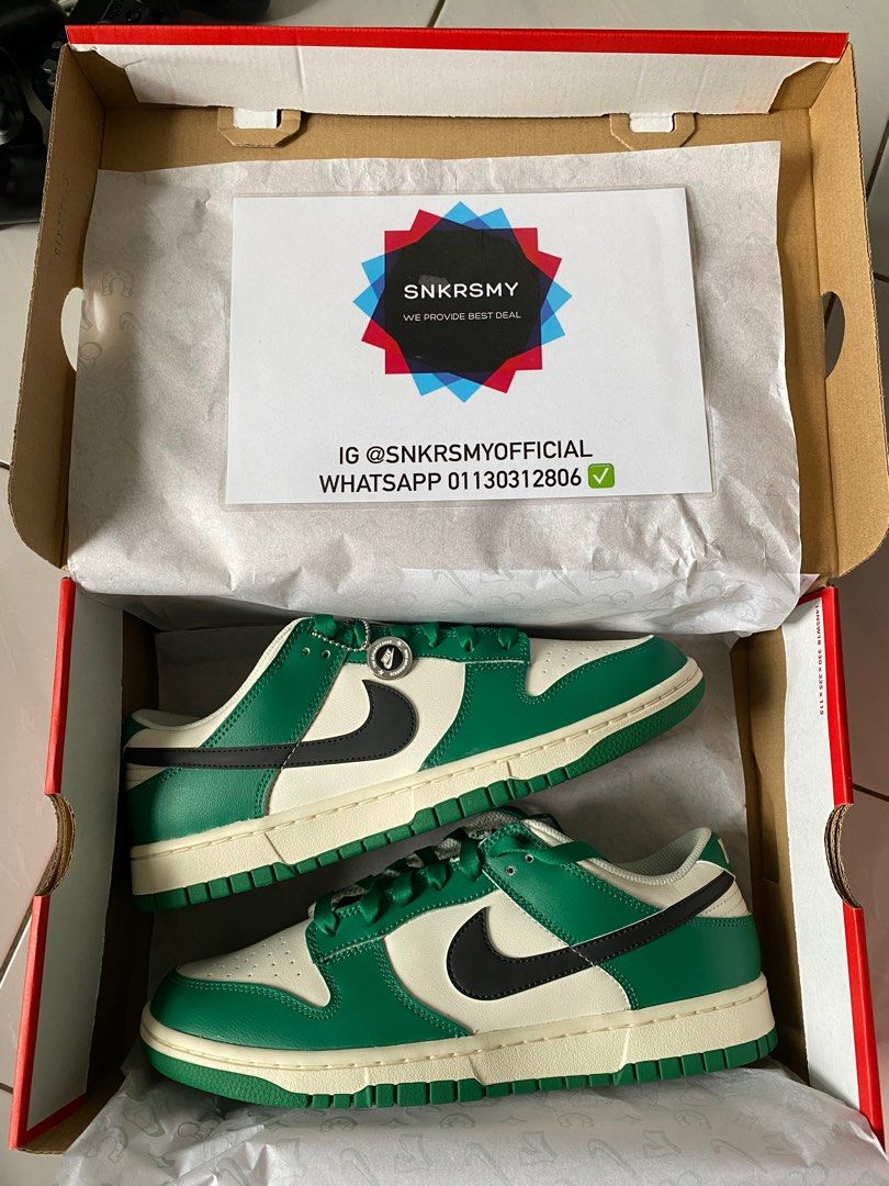 Nike Dunk low lottery lucky green SE, Men's Fashion, Footwear, Sneakers ...