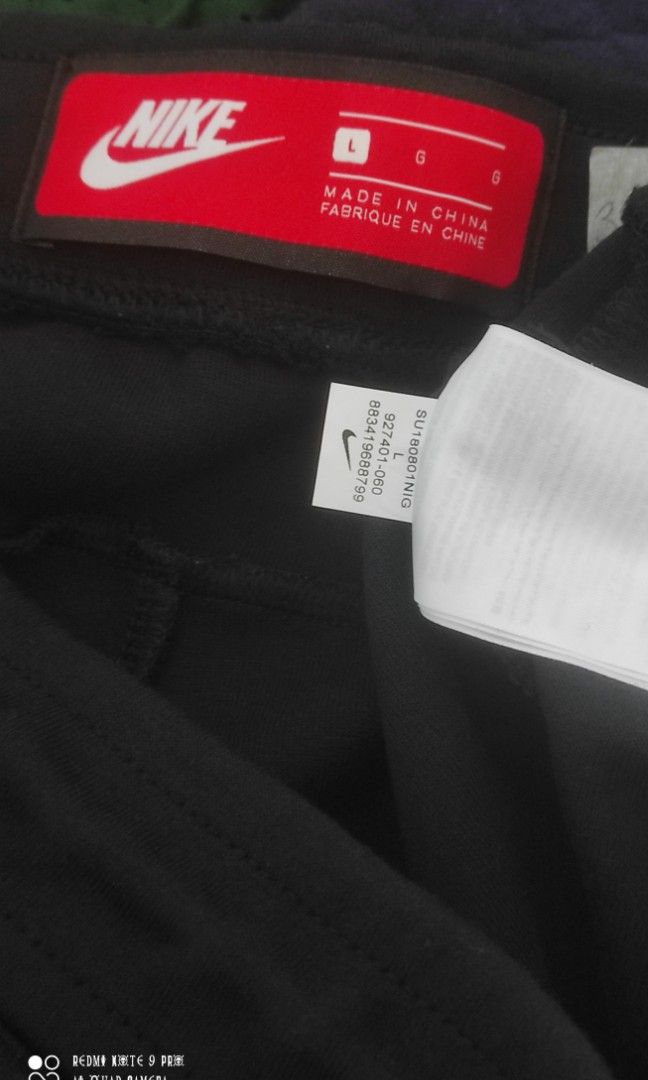 Nike Portugal Tech fleece Black, Men's Fashion, Bottoms, Joggers on ...