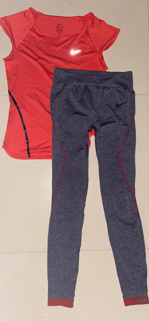 Nike Pro activewear set , Women's Fashion, Activewear on Carousell