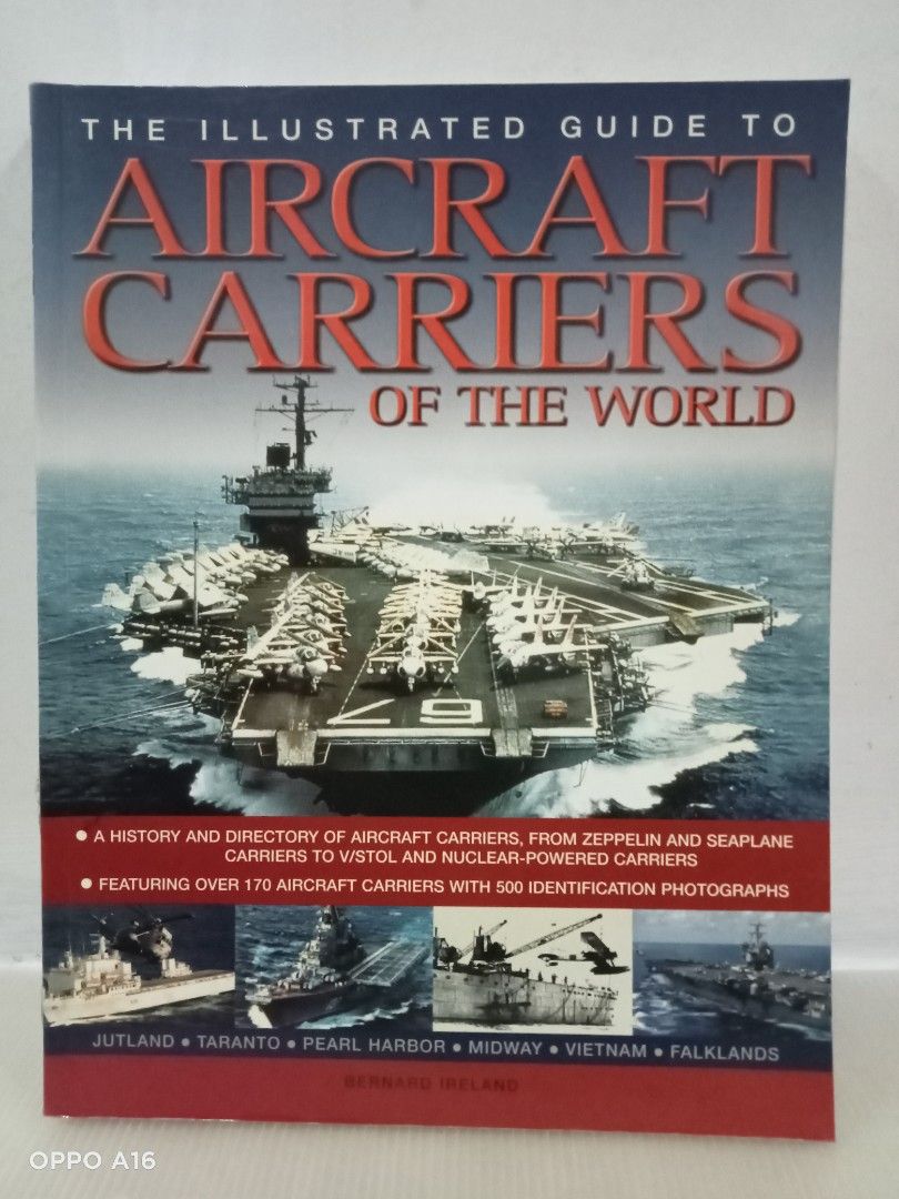 No 123 The Illustrated Guide to Aircraft Carriers of The World Book ...