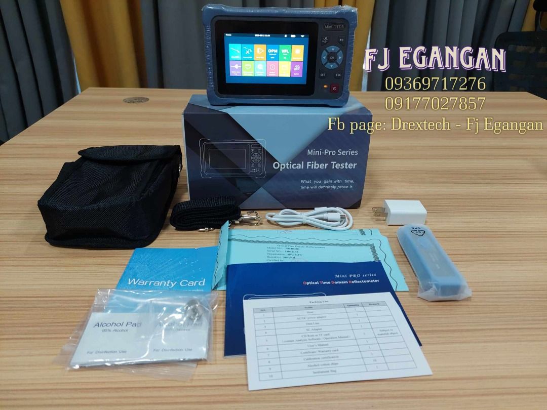 Novker NK4000D OTDR Optical Time Domain Reflectometer | OTDR, Computers ...