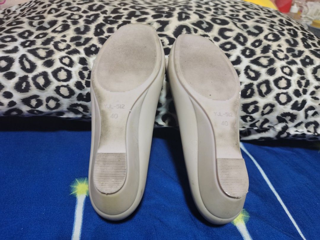 Nude dull shoes, Women's Fashion, Footwear, Loafers on Carousell