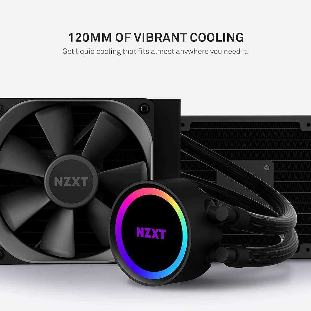 NZXT Kraken 120mm AIO RGB CPU Liquid Cooler (Black), Computers & Tech ...