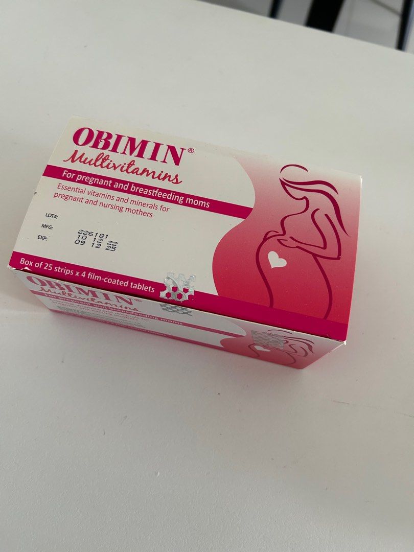 Obimin Multivitamins (Exp 2025), Health & Nutrition, Health Supplements ...