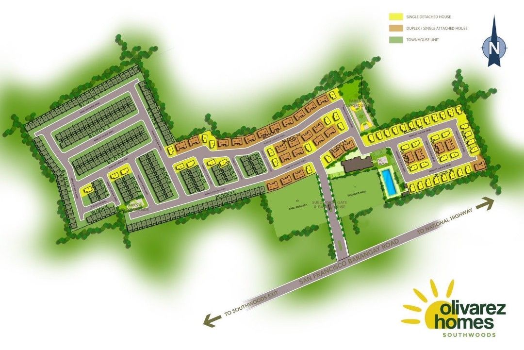 OLIVAREZ HOMES SOUTHWOODS, Property, For Sale, House & Lot on Carousell