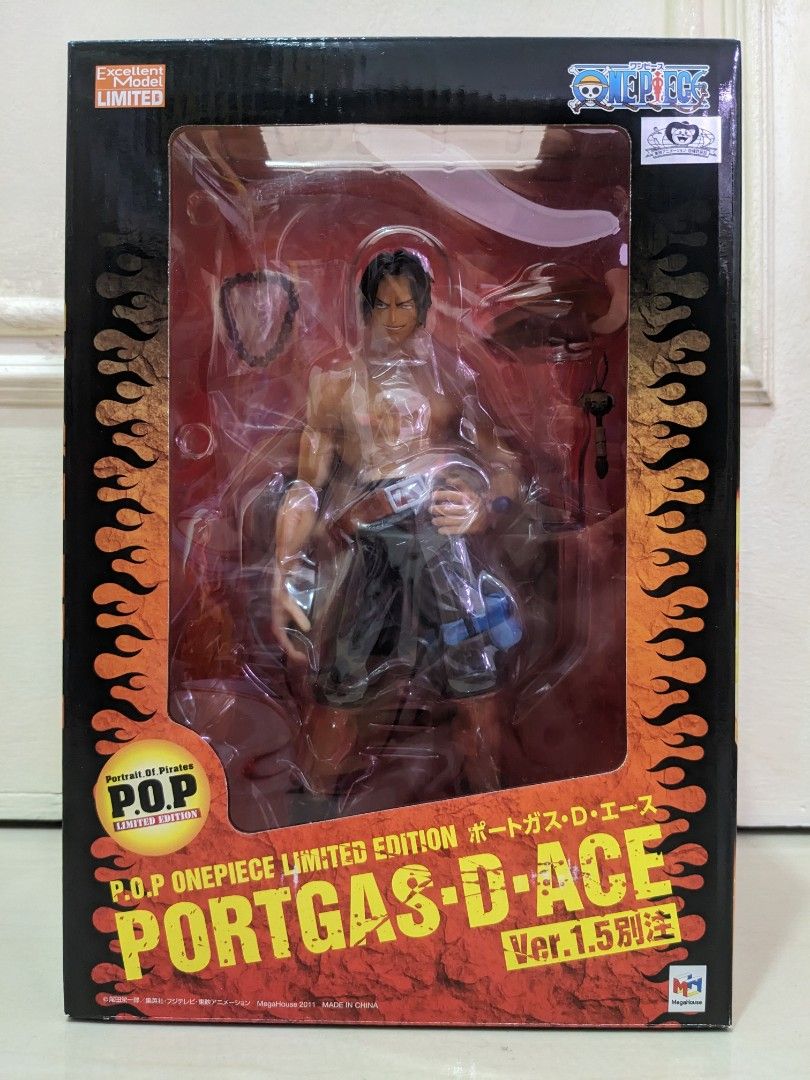 One Piece Portgas D.Ace Portraits of Pirates P.O.P Limited Edition Ver ...