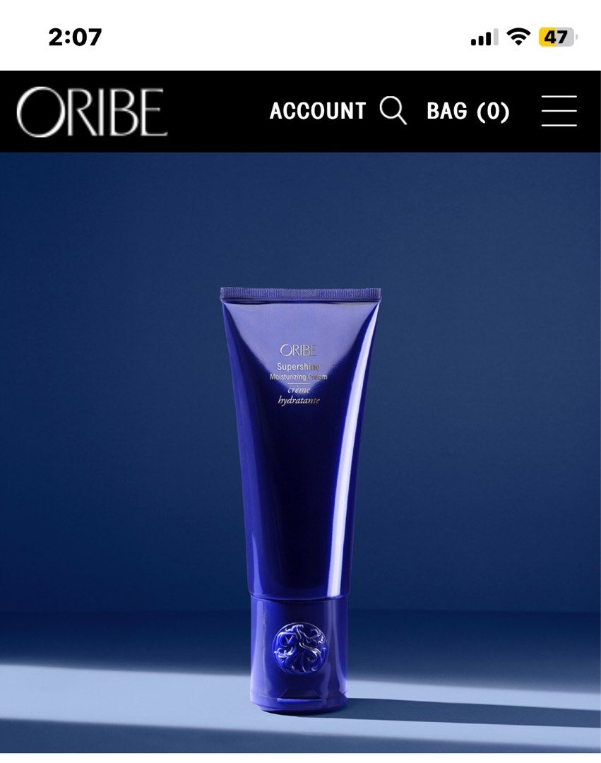 Oribe SUPERSHINE MOISTURIZING CREAM, Beauty & Personal Care, Hair on Carousell