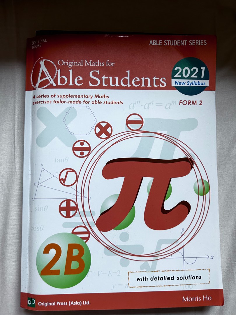 Original maths for Able students 2B, 興趣及遊戲, 書本 & 文具, 教科書 - Carousell