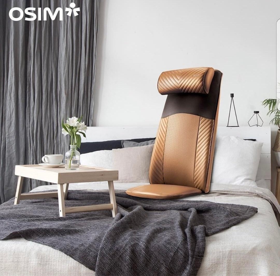 OSIM uJolly Portable Back Massage Chair, Health & Nutrition, Massage ...