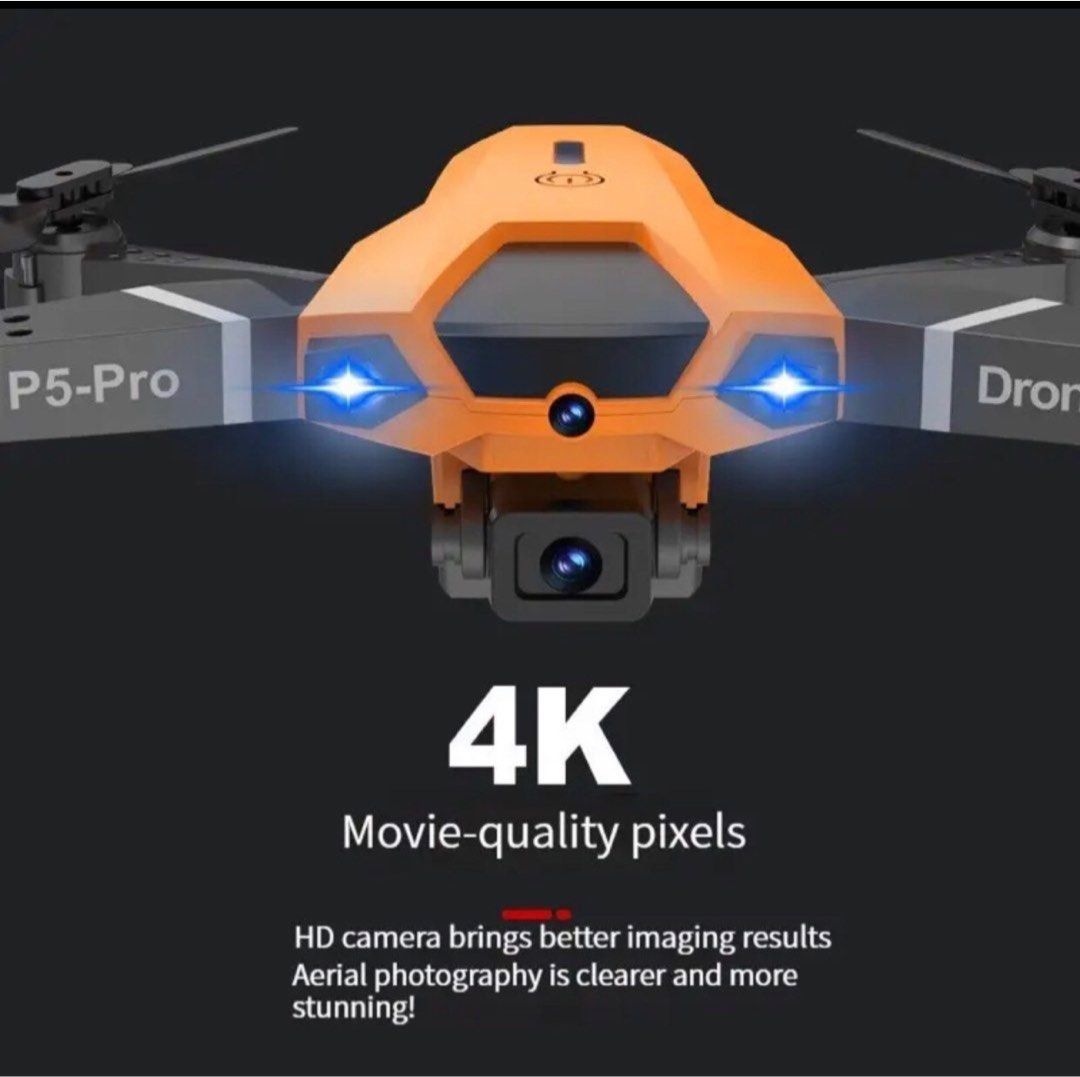 P5 Rc Drone 4K HD Dual Camera Professional Aerial Photography Infrared ...