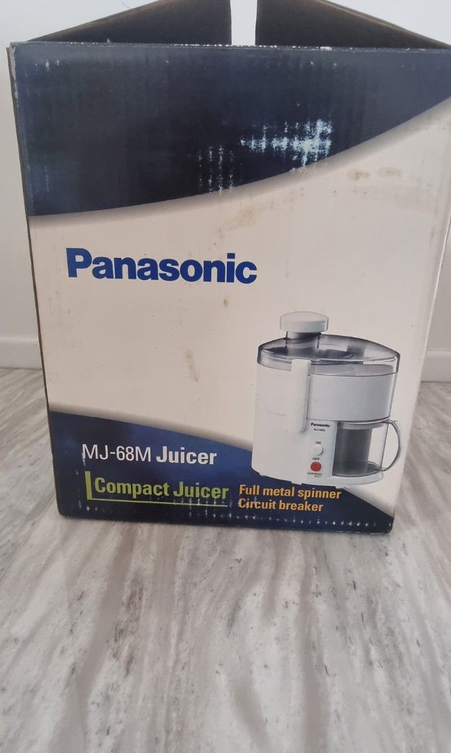 Panasonic Juice Maker MJ-68M, TV & Home Appliances, Kitchen Appliances ...