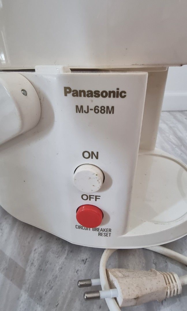 Panasonic Juice Maker MJ-68M, TV & Home Appliances, Kitchen Appliances ...