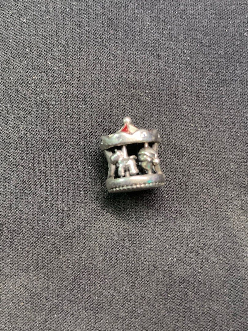 Pandora carousel charm, Women's Fashion, Jewelry & Organisers, Charms ...