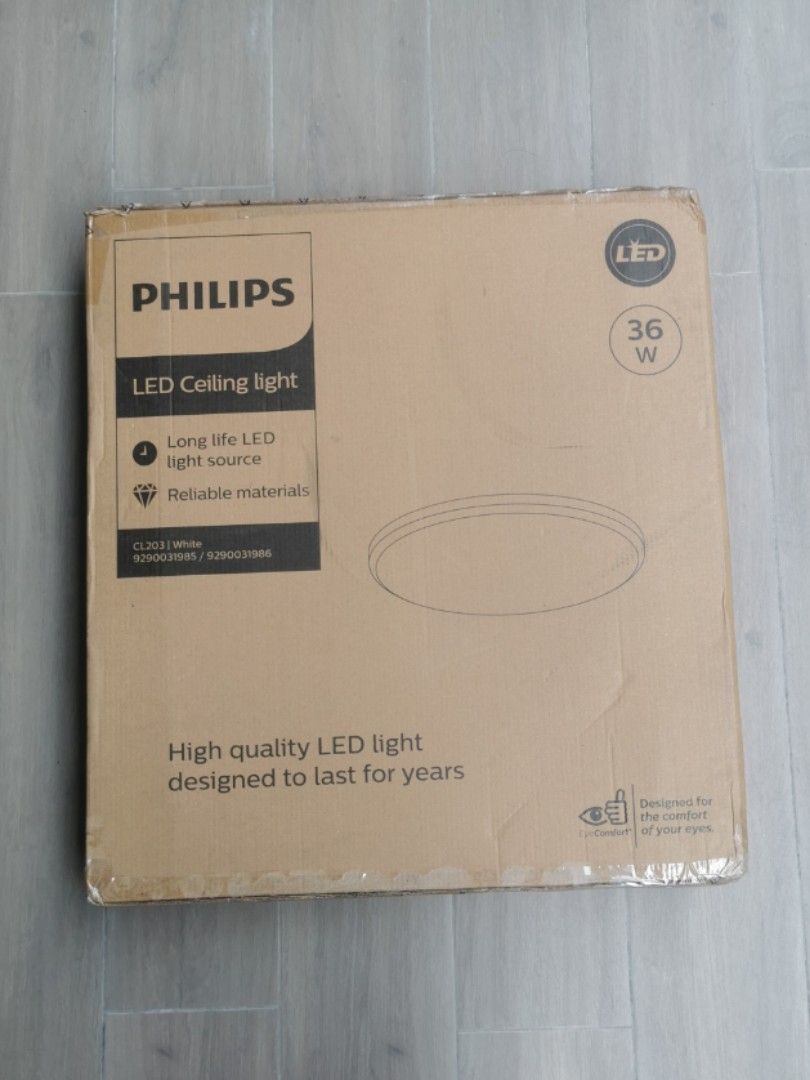 Phillips LED ceiling light, Furniture & Home Living, Lighting & Fans ...