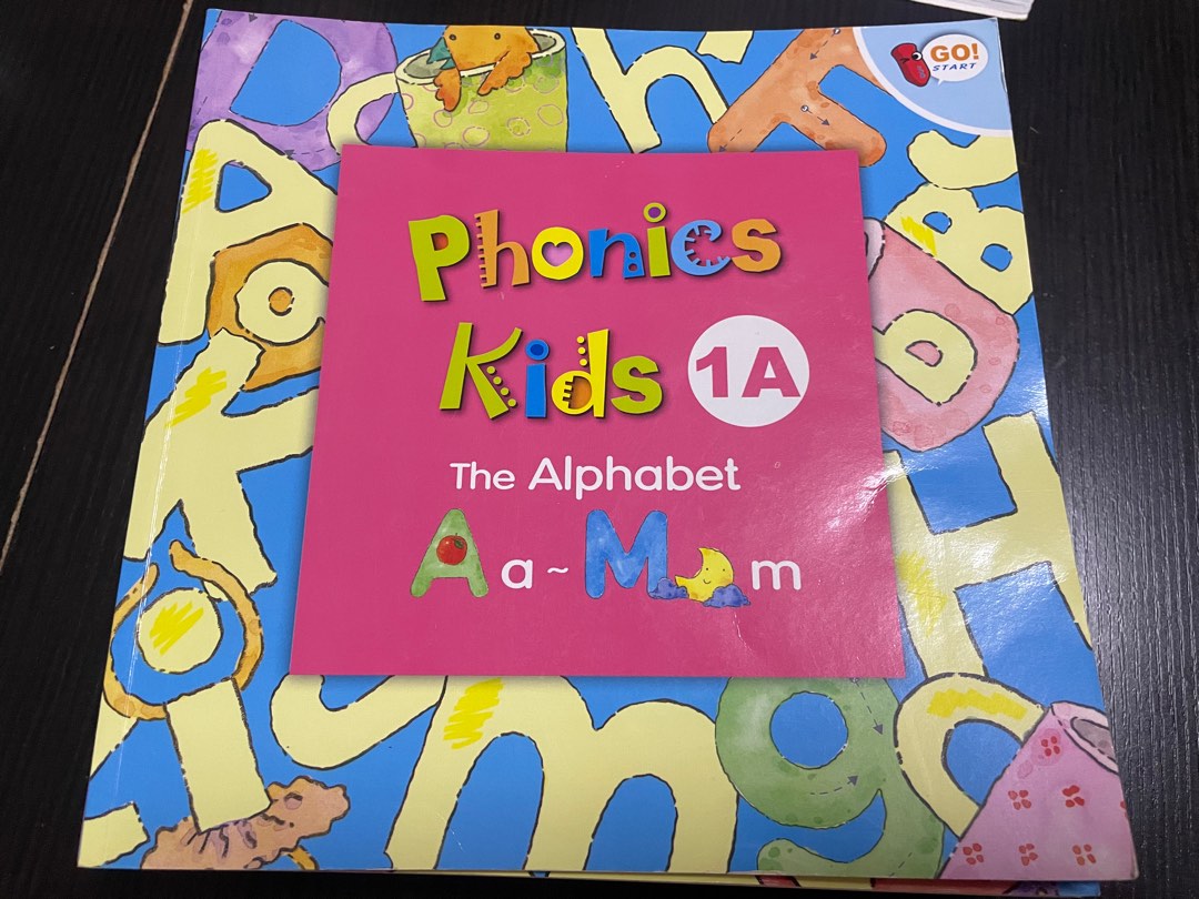 phonics kids the Alphabet full set, 興趣及遊戲, 書本 & 文具, 教科書 - Carousell