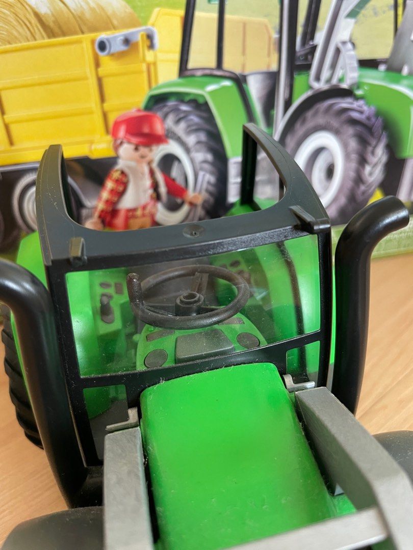 PlayMobil tractor (with box), Babies & Kids, Infant Playtime on Carousell
