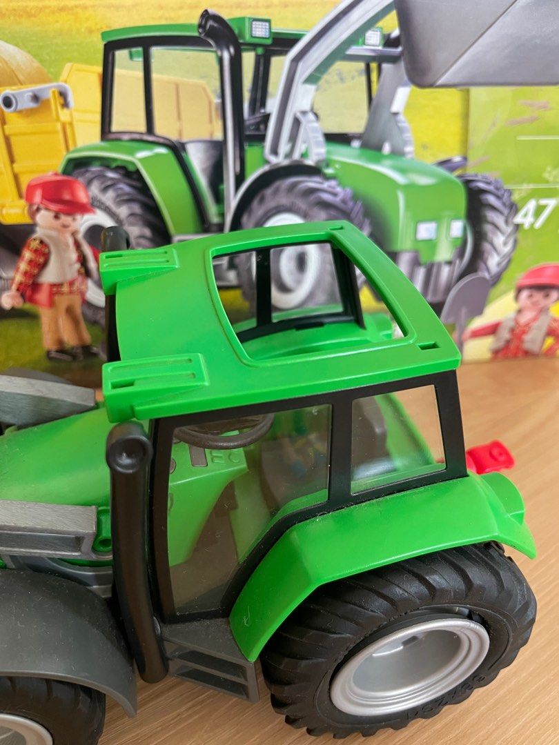 PlayMobil tractor (with box), Babies & Kids, Infant Playtime on Carousell