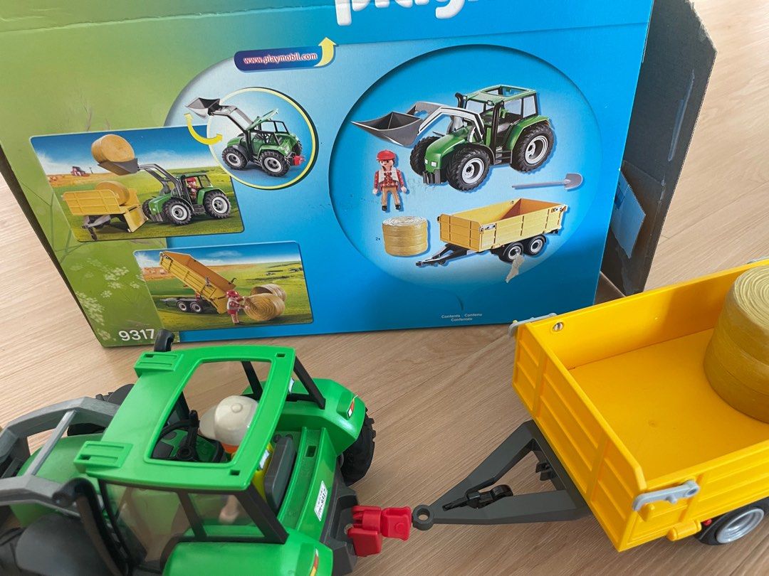 PlayMobil tractor (with box), Babies & Kids, Infant Playtime on Carousell