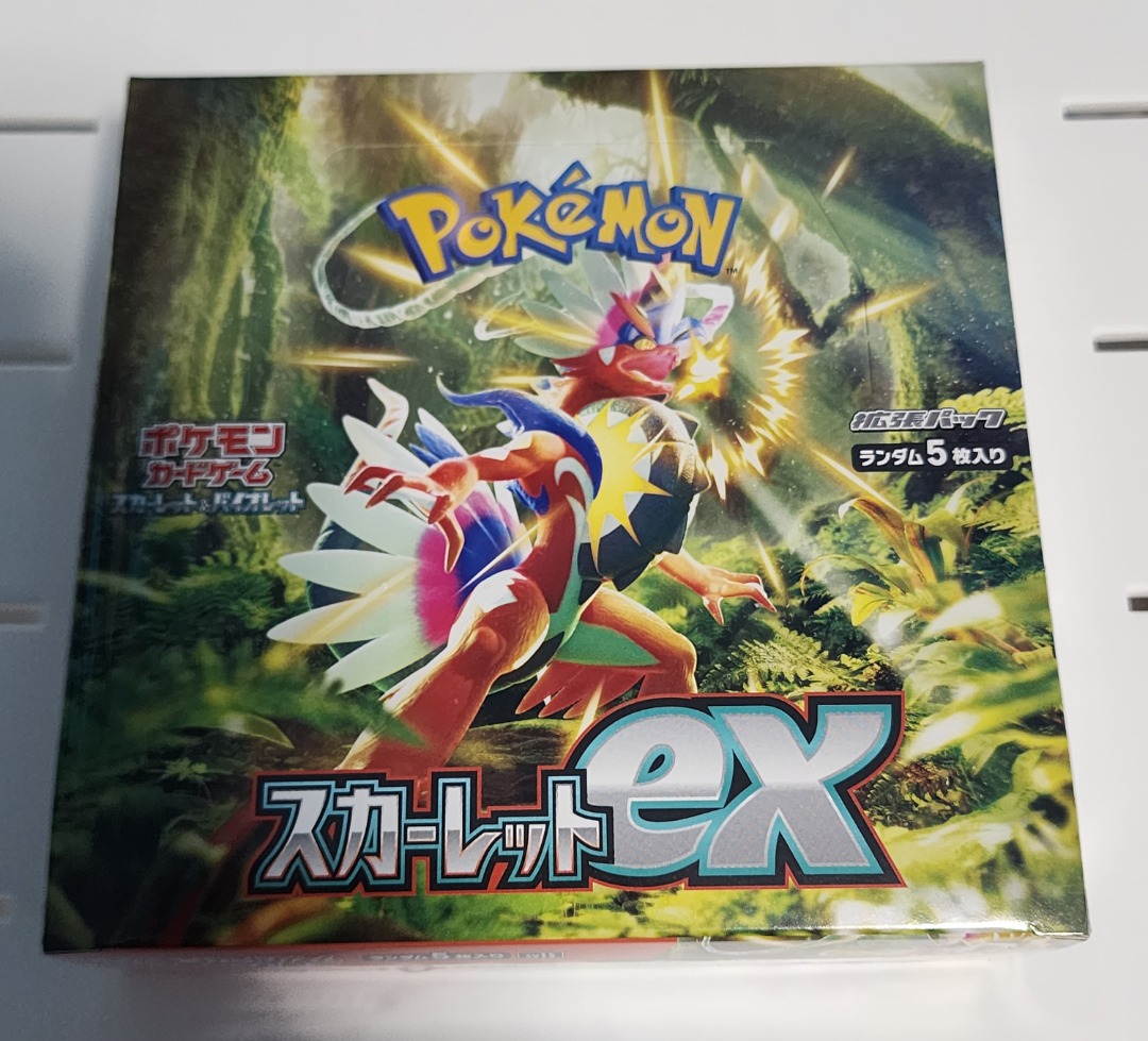 Pokemon Scarlet Ex Booster Box Japanese SV1S, Hobbies & Toys, Toys & Games on Carousell