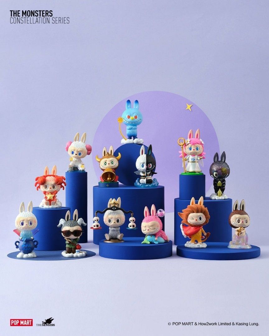 Popmart labubu constellation, Hobbies & Toys, Toys & Games on Carousell